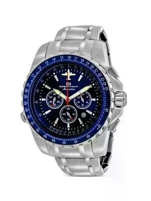 OCEANAUT Aviador Pilot 45mm Watch - Blue
