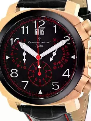 CHRISTIAN VAN SANT Grand Python 48mm Watch - Black