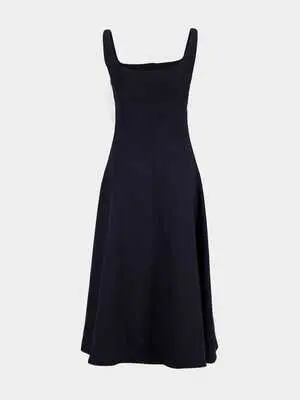 Altuzarra Navy Orrie Dress - Blue