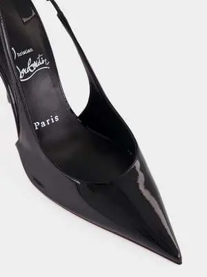 CHRISTIAN LOUBOUTIN Miss Z Slingback Pumps - Black