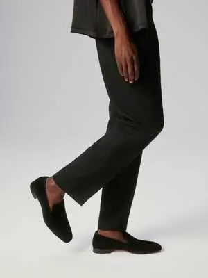 CHRISTIAN LOUBOUTIN Dandelion Suede Loafers - Black