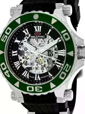 SEAPRO Seaway 50mm Watch - Black