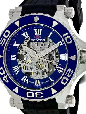 SEAPRO Seaway 50mm Watch - Blue