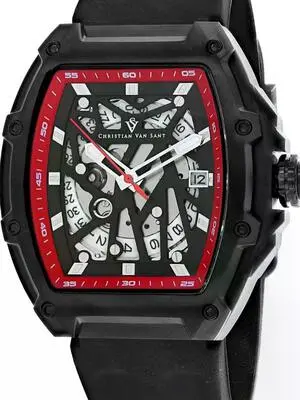 CHRISTIAN VAN SANT 50mm Odyssey Automatic Watch - Black