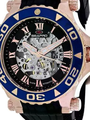 SEAPRO 50mm Seaway Automatic Watch - Black