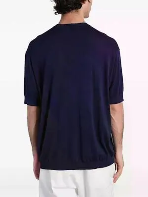 GREYED Ribbed-trim Short-sleeve T-shirt
