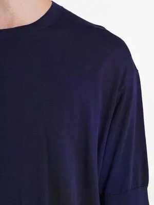 GREYED Ribbed-trim Short-sleeve T-shirt