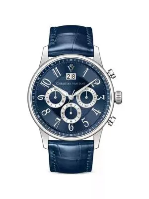CHRISTIAN VAN SANT Heritage 42mm Watch - Blue