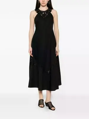 TWINSET Lace Detail Long Dress