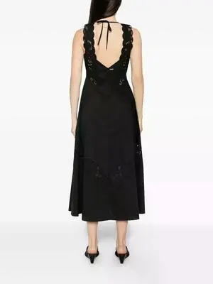 TWINSET Lace Detail Long Dress