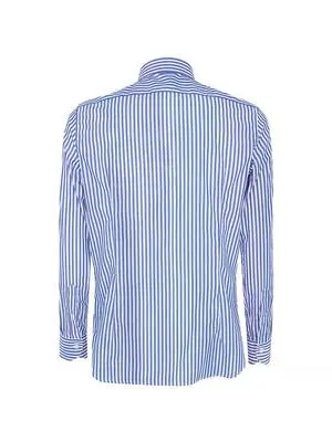 TINTORIA MATTEI 954 Striped Long-sleeve Shirt