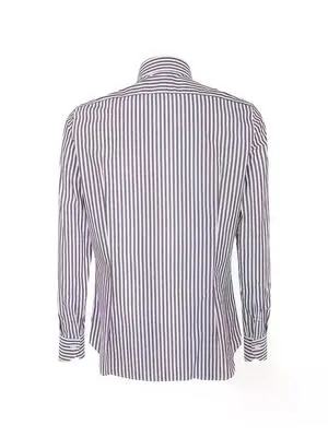 TINTORIA MATTEI 954 Striped Long-sleeve Shirt