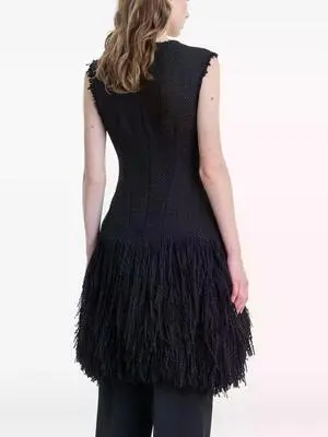 FFORME Talia Fringe-detail Midi Dress