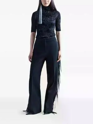 FFORME Luella Fringe-trim Trousers