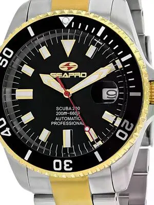 SEAPRO Scuba 44mm Watch - Black