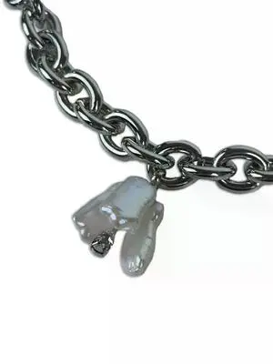 Simone Rocha Pearl-pendant Chain Necklace
