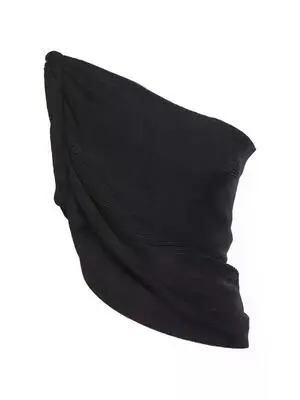 Alberta Ferretti One-shoulder Draped Top - Black
