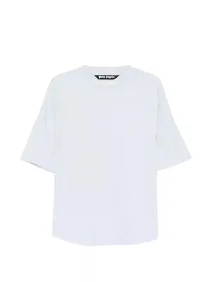 Palm Angels Logo-print T-shirt - Blue
