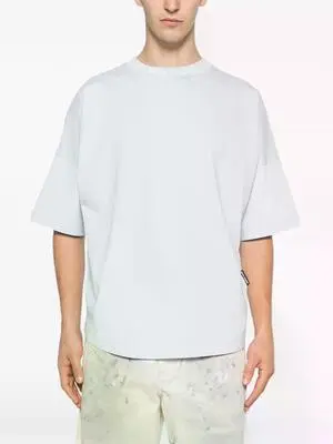 Palm Angels Logo-print T-shirt - Blue