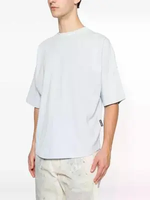 Palm Angels Logo-print T-shirt - Blue