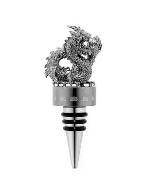 Shanghai Tang Tang Dragon Wine Stopper - Black