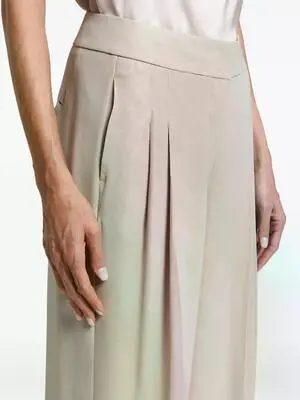 Peserico Pleated Wide-leg Trousers