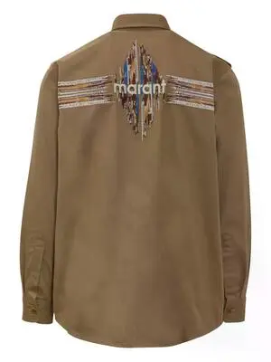 MARANT Logo-embroidered Shirt