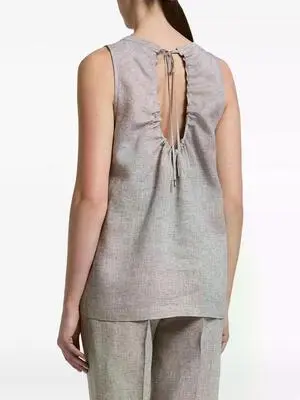 Peserico Cut-out Tie-fastening Top