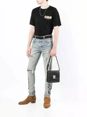 Amiri Bandana Flame Jeans