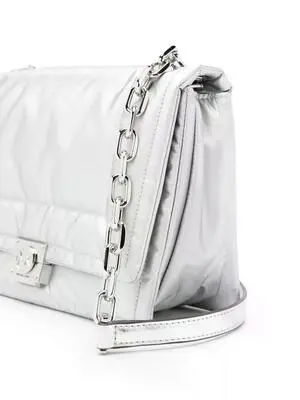 Michael Kors Rory Quilted Crossbody Bag - Metallic