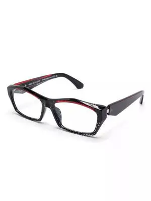 ALAIN MIKLI Rectangle-frame Eyeglasses