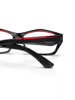 ALAIN MIKLI Rectangle-frame Eyeglasses