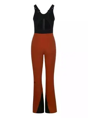 Aztech Mountain Zip-top Ski Jumpsuit - Black