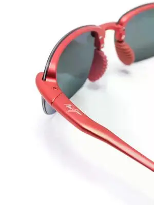 Maui Jim Rectangle Frame Sunglasses - Red