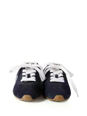 Miu Miu Suede Plume Mules