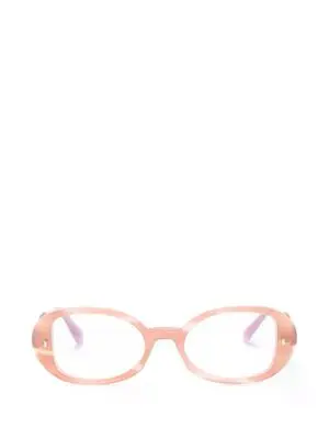 SESTINI EYEWEAR Oval Frame Eyeglasses - Pink