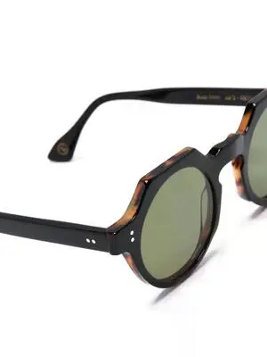 LESCA Buzz Round-frame Sunglasses
