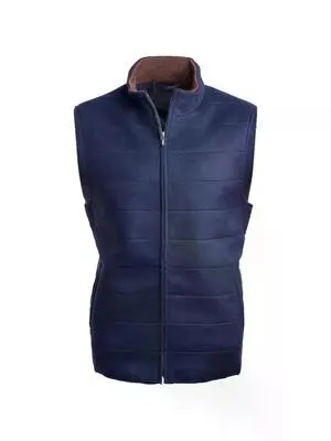 FIORE DI NAPOLI Padded Alpaca Gilet