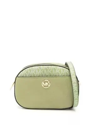 Striped Leather Satchel Bags