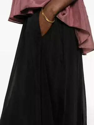 FORTE_FORTE Zip-fastening Midi Skirt