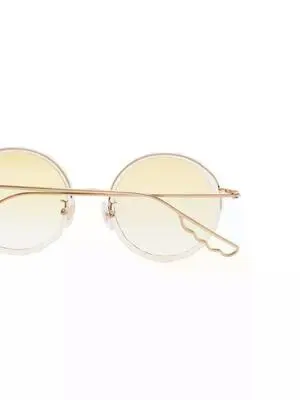 MEGANE AND ME Gina Round-frame Sunglasses