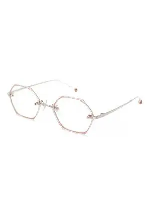 MEGANE AND ME Geometric Frame Glasses