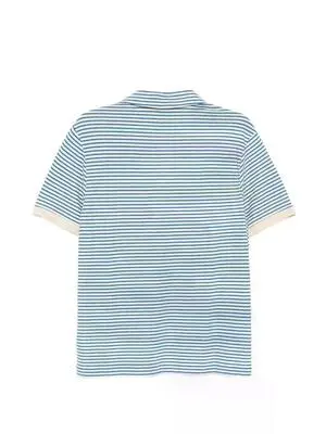 Paul Smith Striped Polo Shirt - Blue