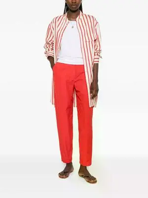 FORTE_FORTE Pinstripe Oversized Shirt