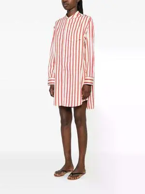 FORTE_FORTE Pinstripe Oversized Shirt