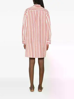 FORTE_FORTE Pinstripe Oversized Shirt