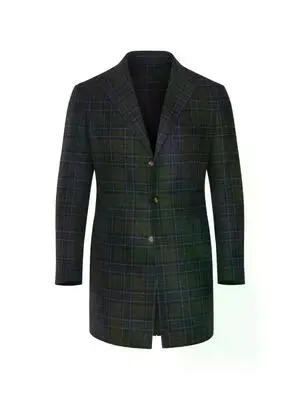 FIORE DI NAPOLI Patterned Single-breasted Coat