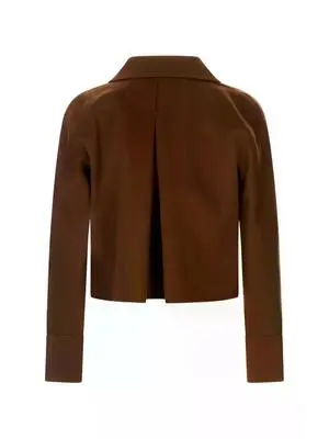 Max Mara Single-breasted Jacket - Brown