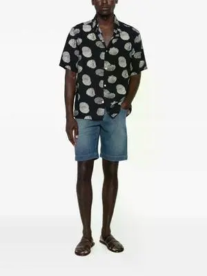 Jacob Cohen Nicolas Logo-patch Shorts - Blue