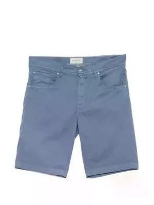 Jacob Cohen Nicolas Logo-patch Shorts - Blue